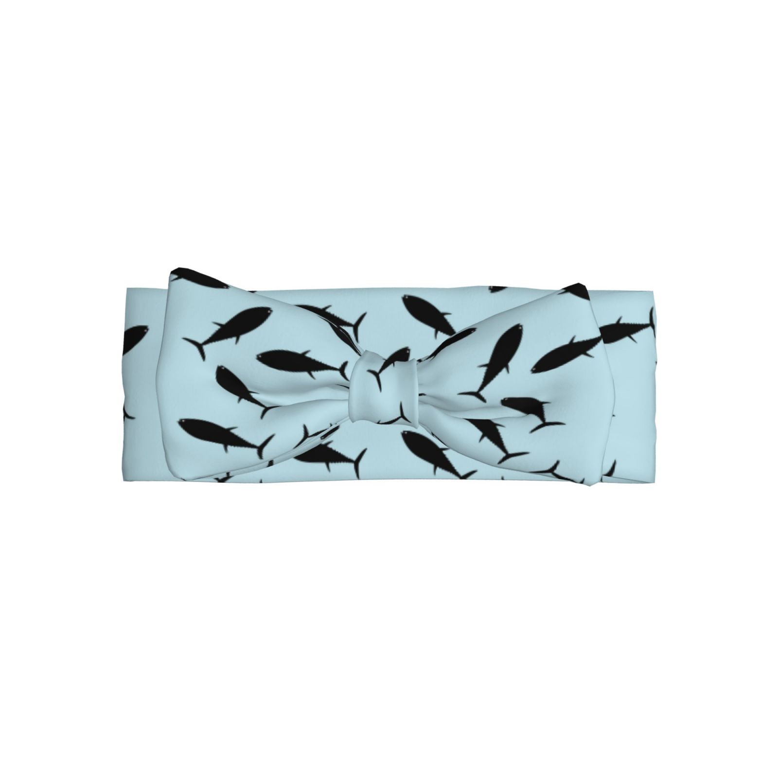 Baby Bows, Black tuna fish Elastics Soft Baby Newborn Headbands ...