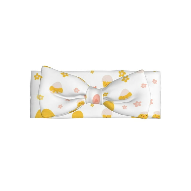 Baby Bows, Cartoon Cute Chick Egg Flower Elastics Soft Baby Newborn Headbands Hairbands Hair Bow ...