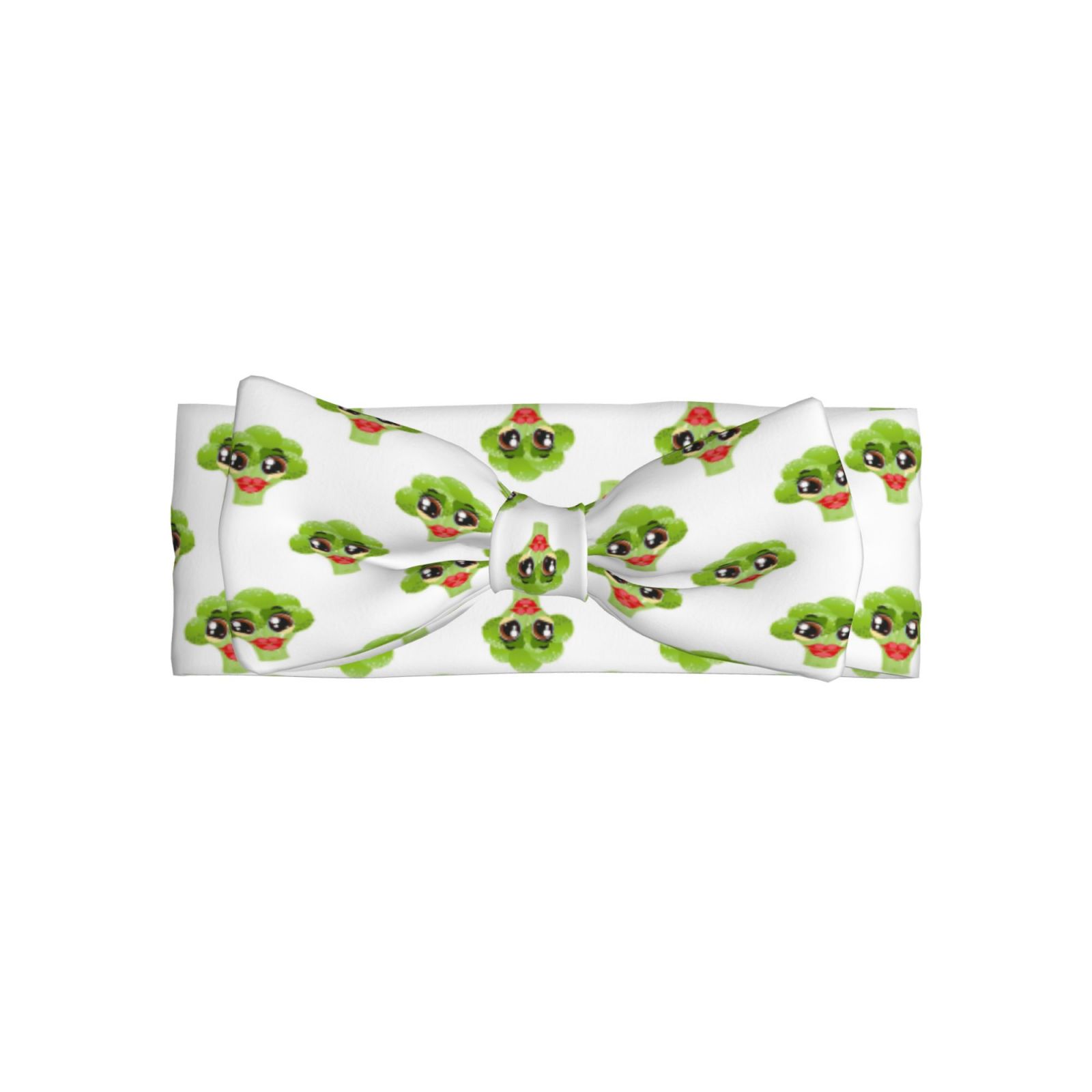 Baby Bows, Cute broccoli funny cartoon Elastics Soft Baby Newborn ...