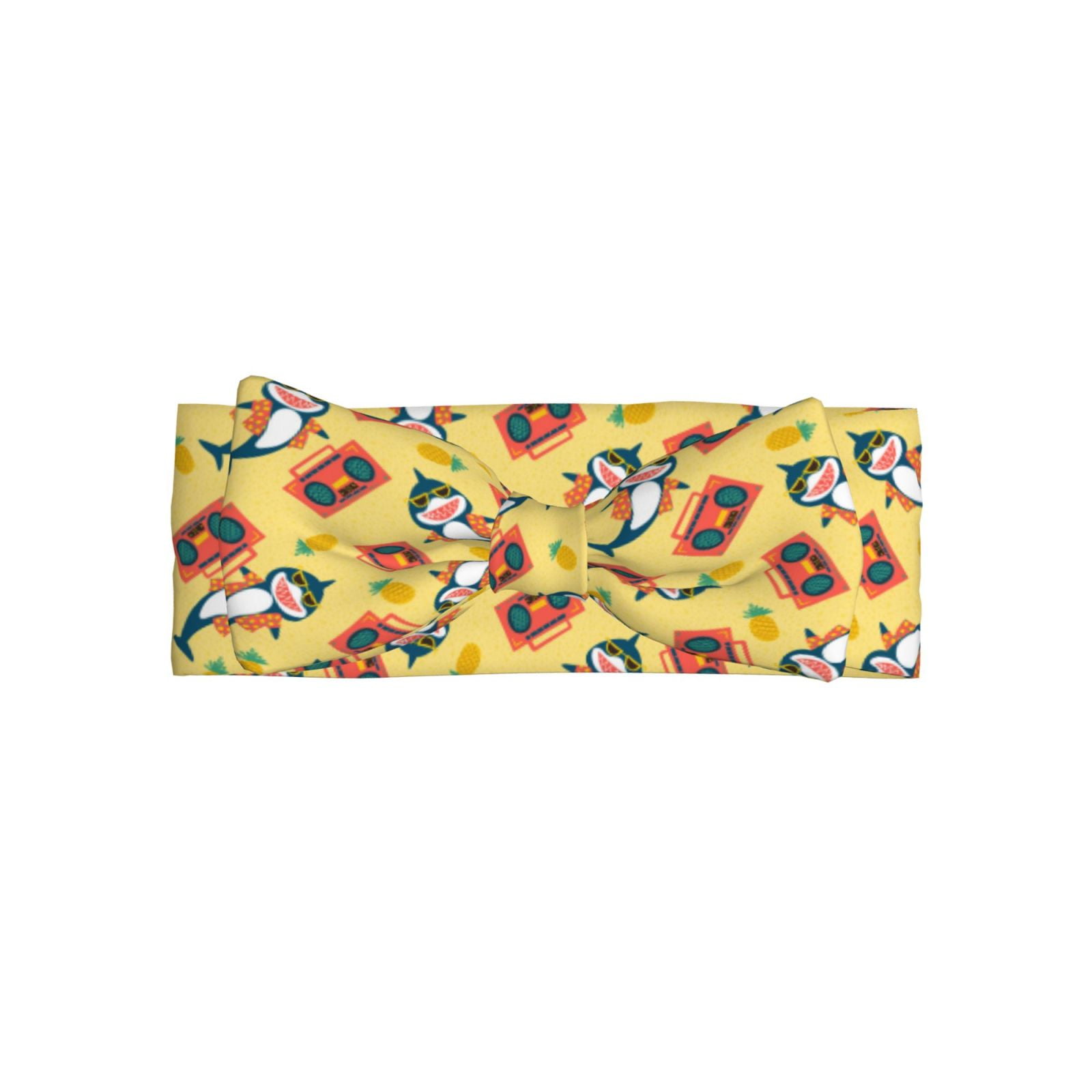 Baby Bows, Pineapples Sharks In Hawaiian Elastics Soft Baby Newborn ...