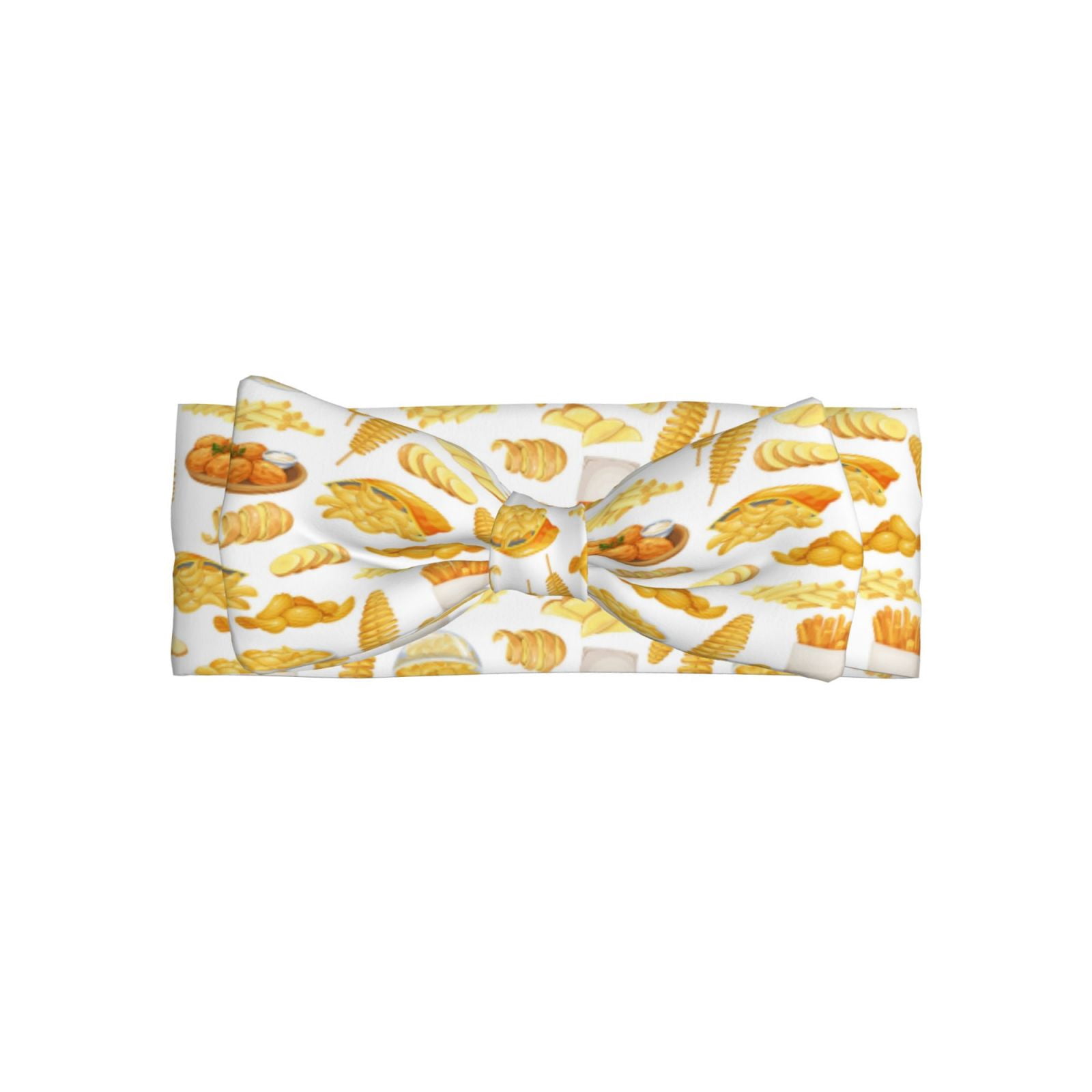 Baby Bows, fries potato chips Elastics Soft Baby Newborn Headbands ...