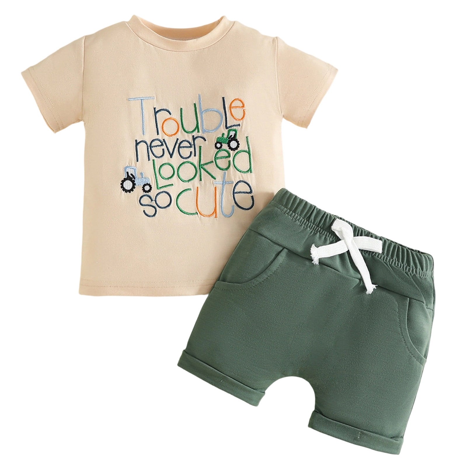 Baby Boy Clothes 12-18 Months Baby Boys 2pc Shorts Set Outfit Short ...