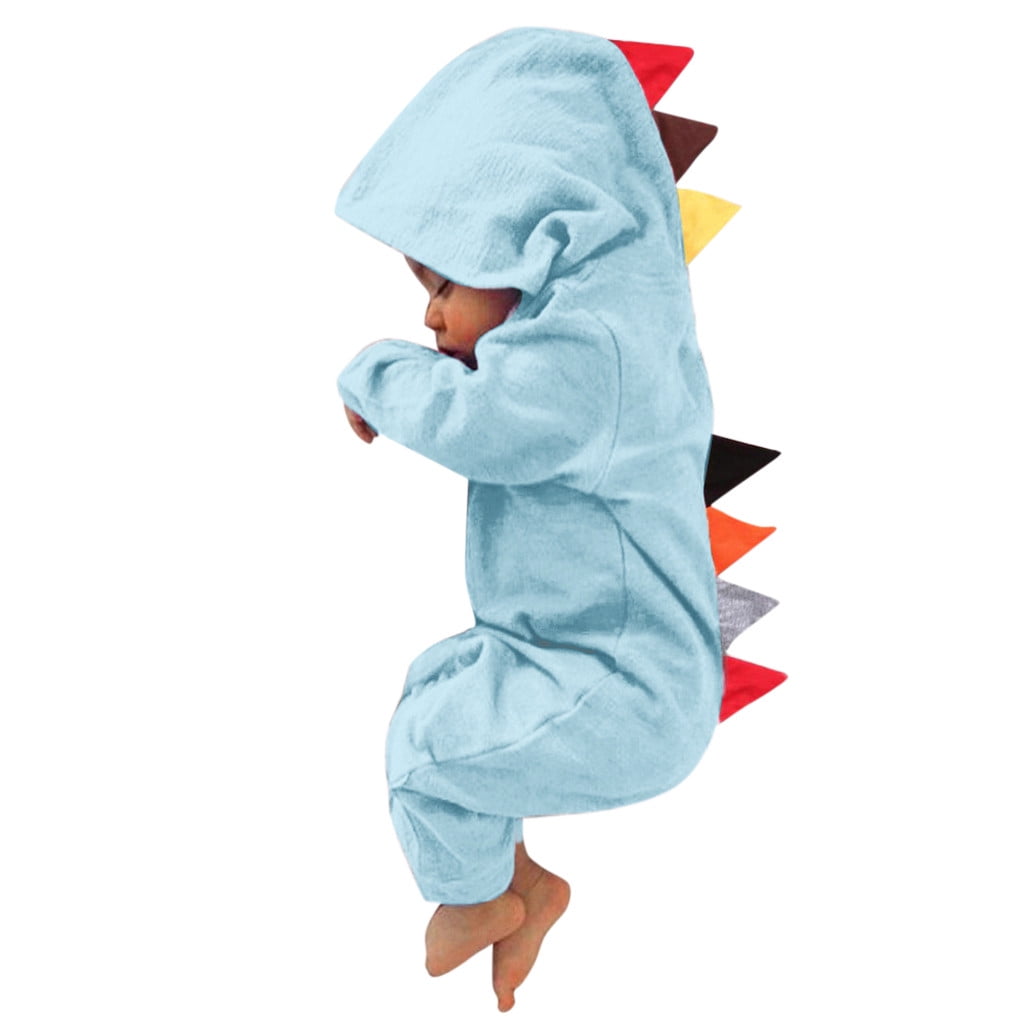 Unisex Baby Boy Dino Newborns Onesie Outfit: Dinosaur Style Patchwork ...