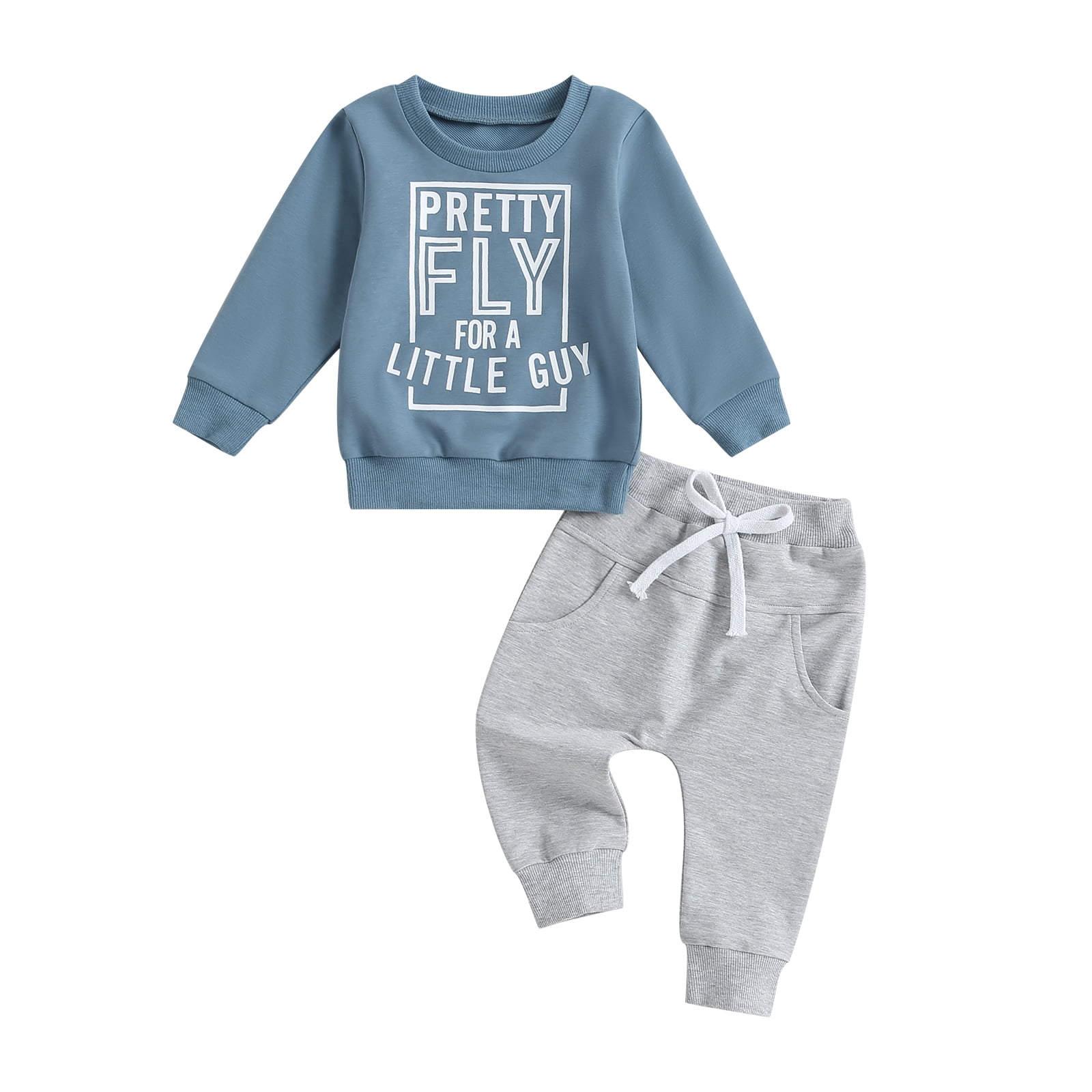 Baby Boy Clothes Pretty Fly for A Little Guy Infant Outfit Sets Tops ...