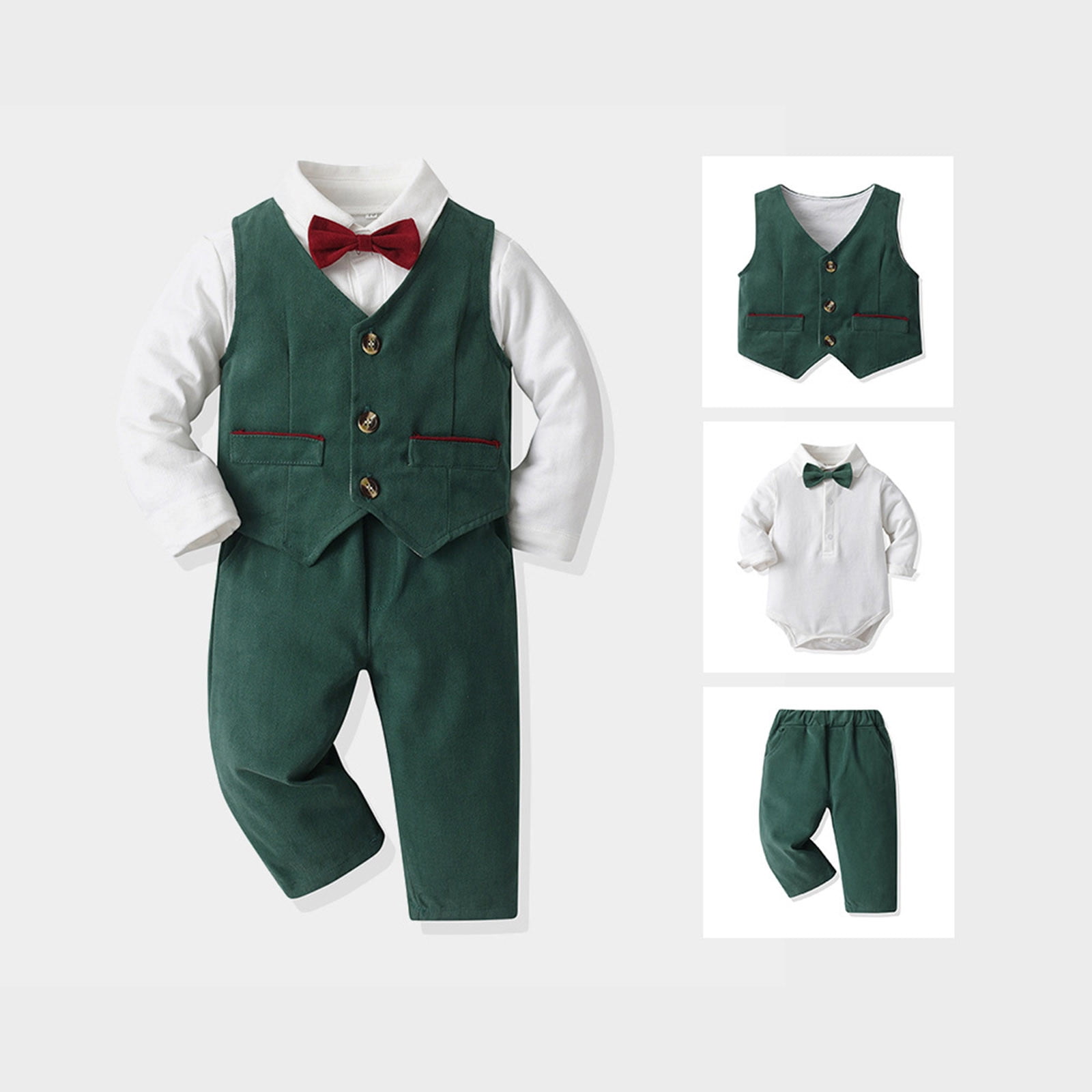 Baby Boy Clothes Suits Outfits Formal Clothes Sets,Toddler Gentleman ...