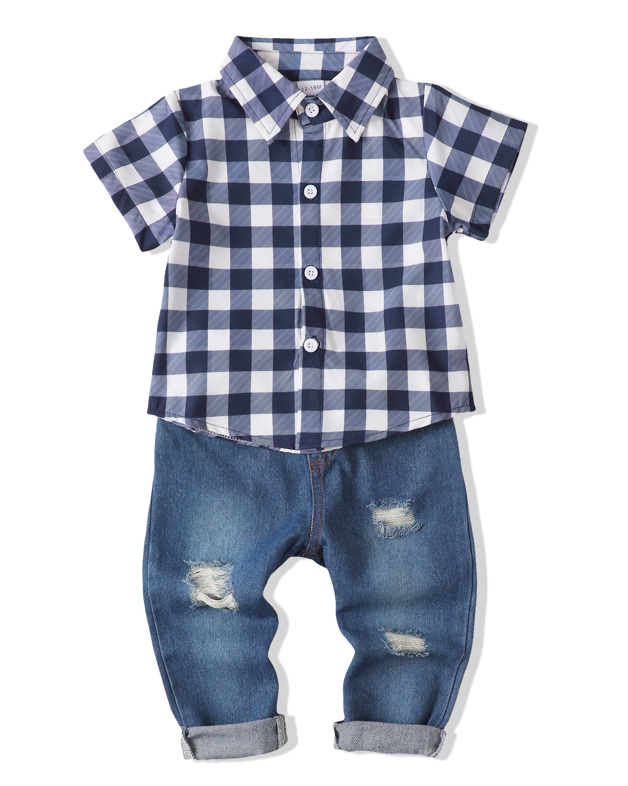 Yuremba Toddler Boy Summer Clothes 2 Year Old Boy Clothes Casual Short ...