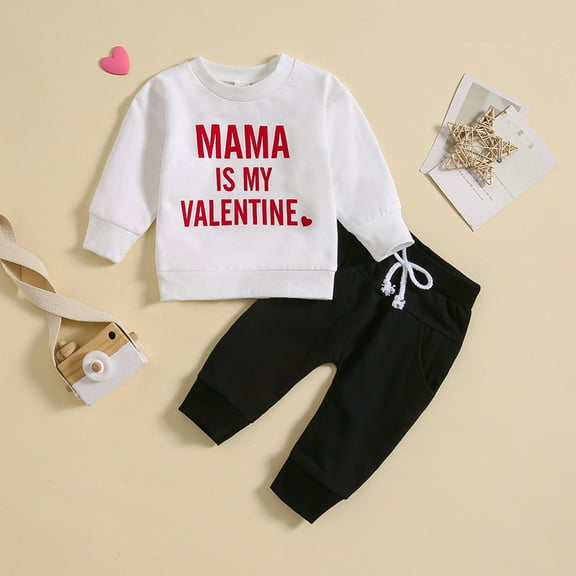 Daznico Baby Boy Long Sleeve Patorkchw Sweatshirt Hoodie Pants Outfit ...