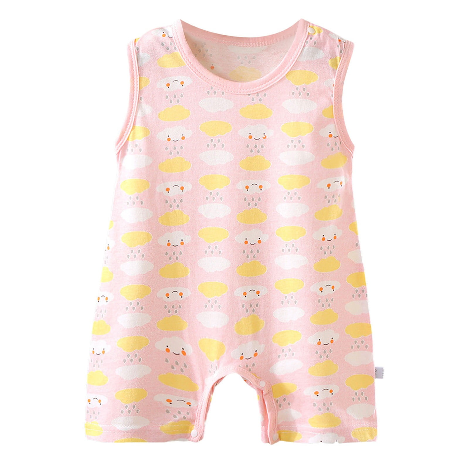 Baby Boy Girl Bubble Romper for 6-12 Months Baby Sleeveless Summer ...