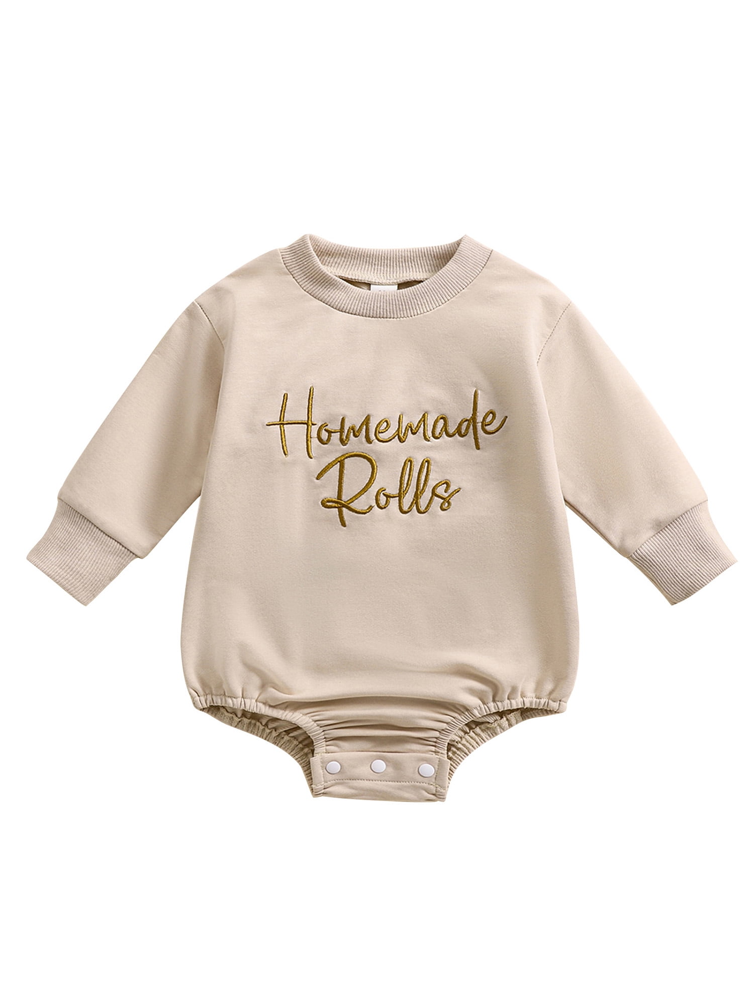 Baby Boy Girls Thanksgiving Clothes Newborn Homemade Rolls Bubble ...