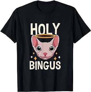 Kitty Sphynx Cat Hairless Kitten Bingus Cat Lover T-Shirt - Walmart.com
