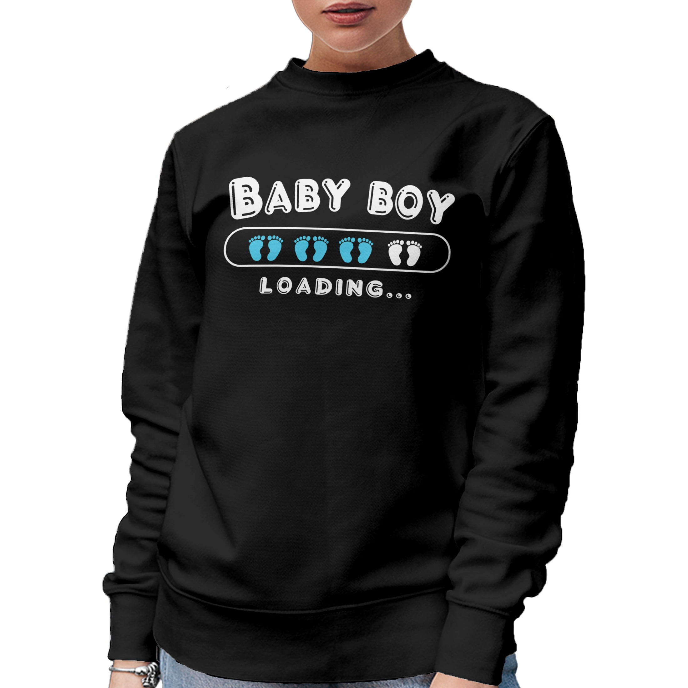Baby Boy Loading, Pregnancy Announcement, Baby Shower or Gender Reveal ...