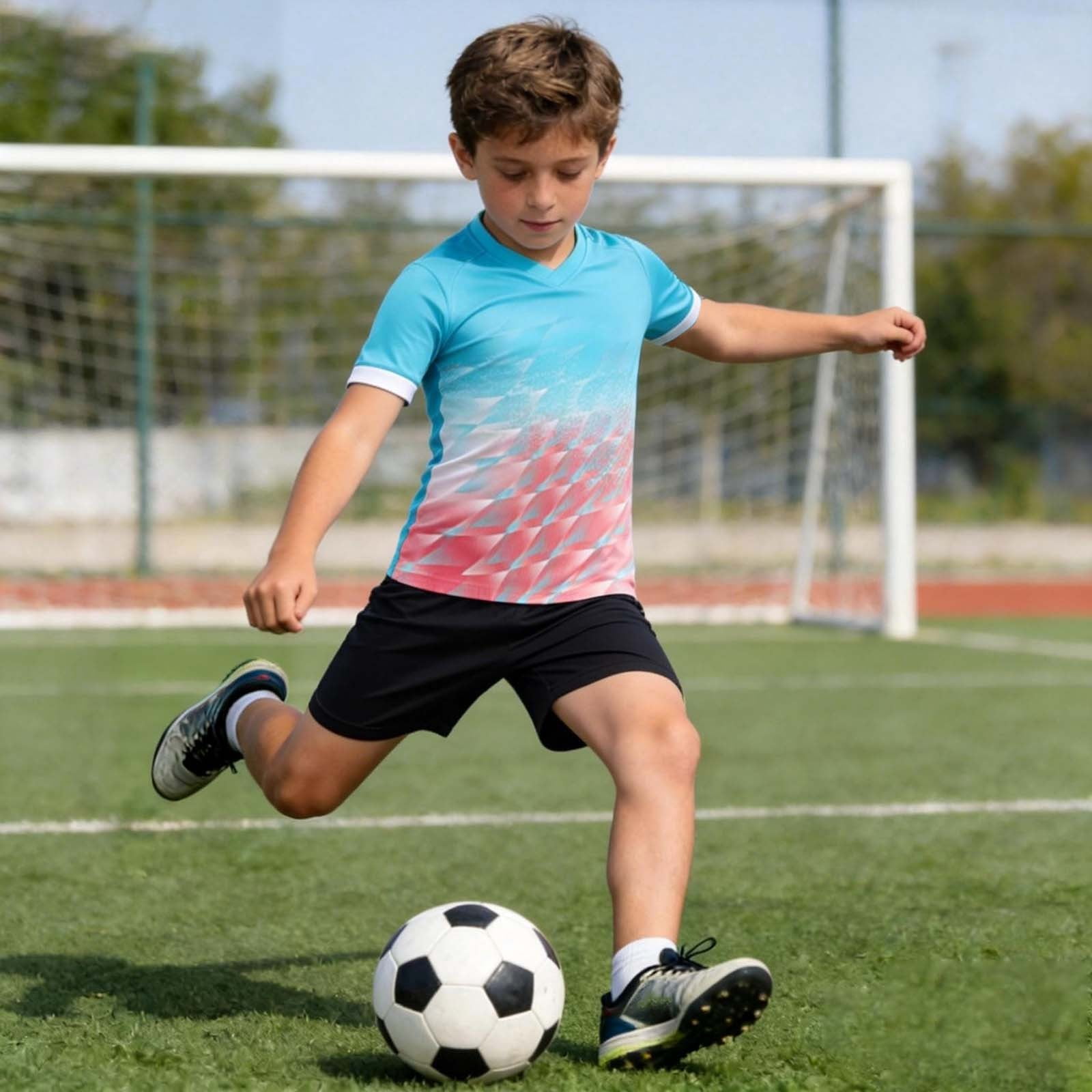 Baby Boy Outfit Boys Youth Football and Shorts Set for Training and ...