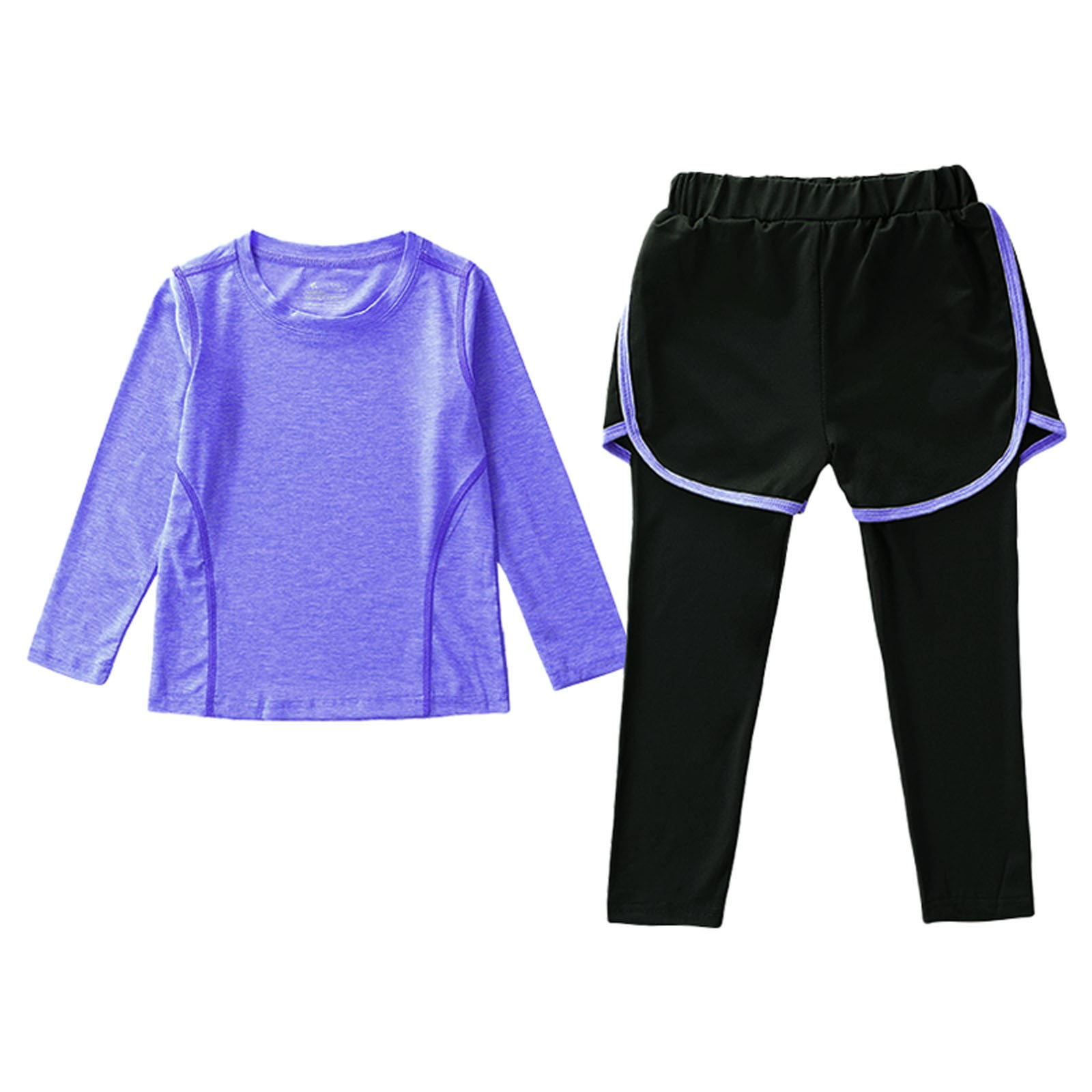 Baby Boy Outfits Boys Activewear Yoga Athletic Leggings Gym Long Sleeve ...