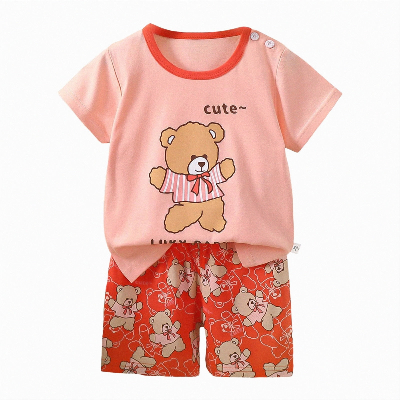 Baby Boy Outfits Childrens Summer Clothing Cotton Short Sleeve Round ...