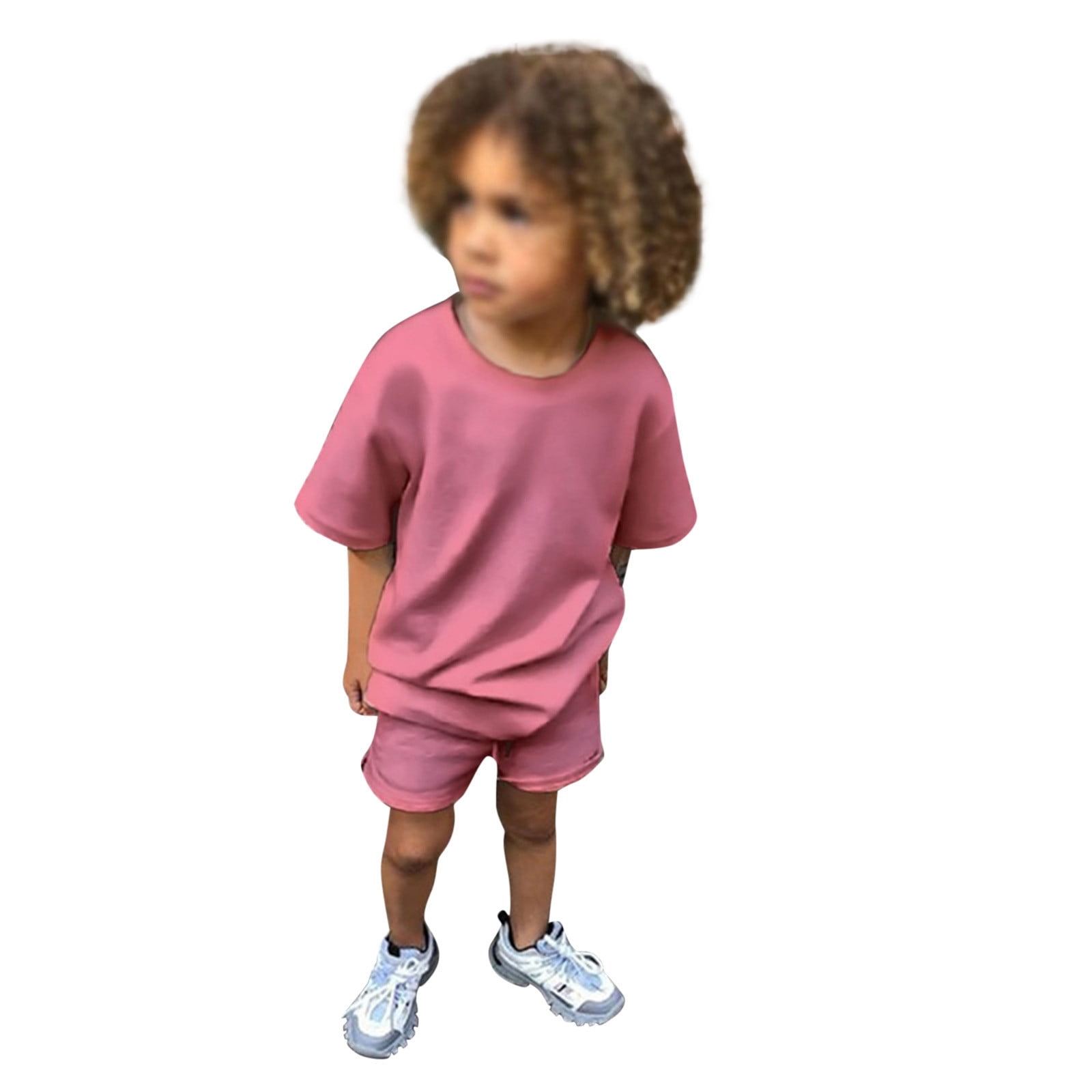 Baby Boy Outfits Kids Summer Casual Sport Solid Short Sleeve Tshirt ...