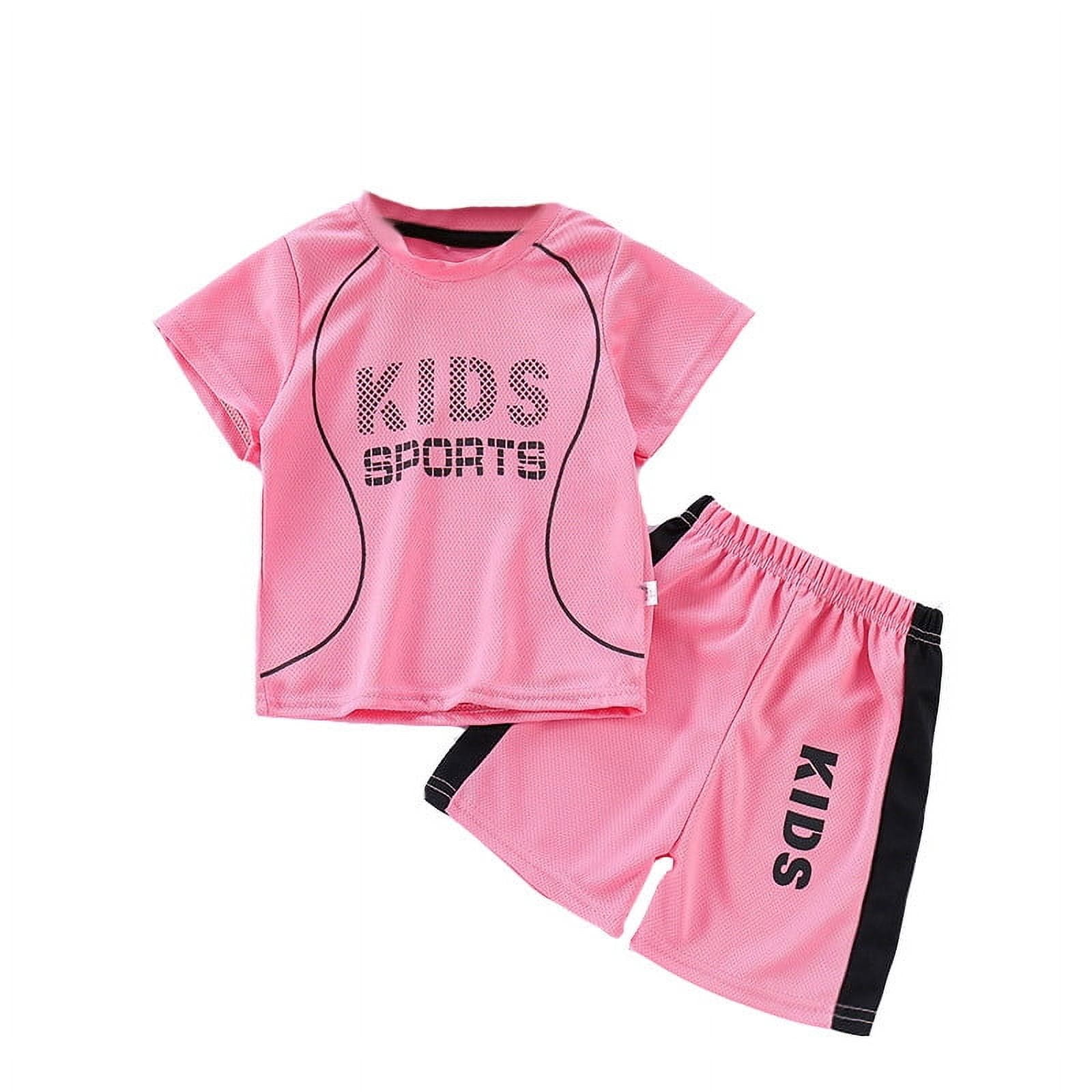 Baby Boy Outfits Sports Sets Jerseyss 2 Piece Basketball Tank and ...