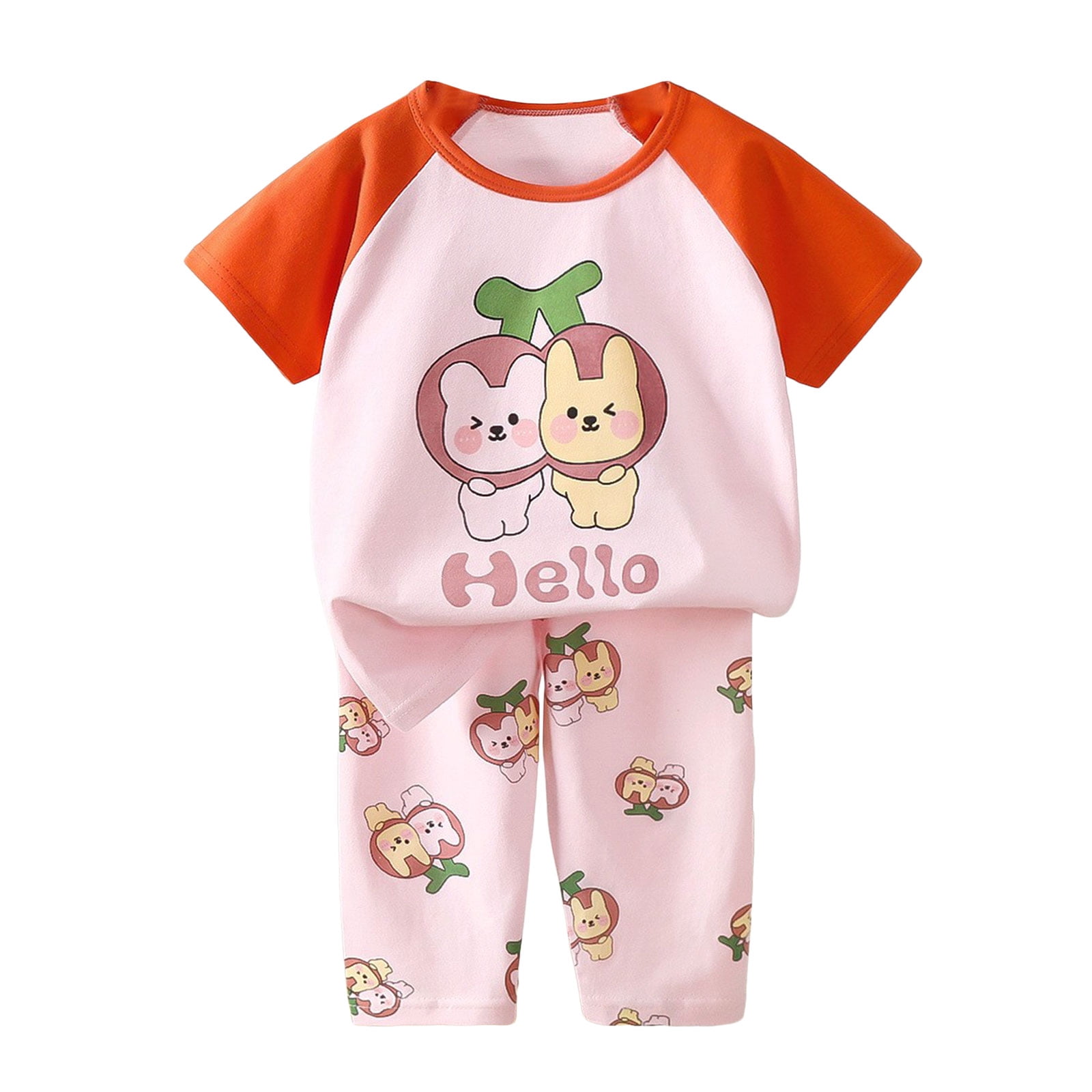 Baby Boy Pjs Cotton Outfits Sets for Boys 2 Piece Boy Clothes Tops ...