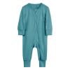 Baby Boy Romper Summer Footless Onesie Pajamas Zipper Long Sleeve ...