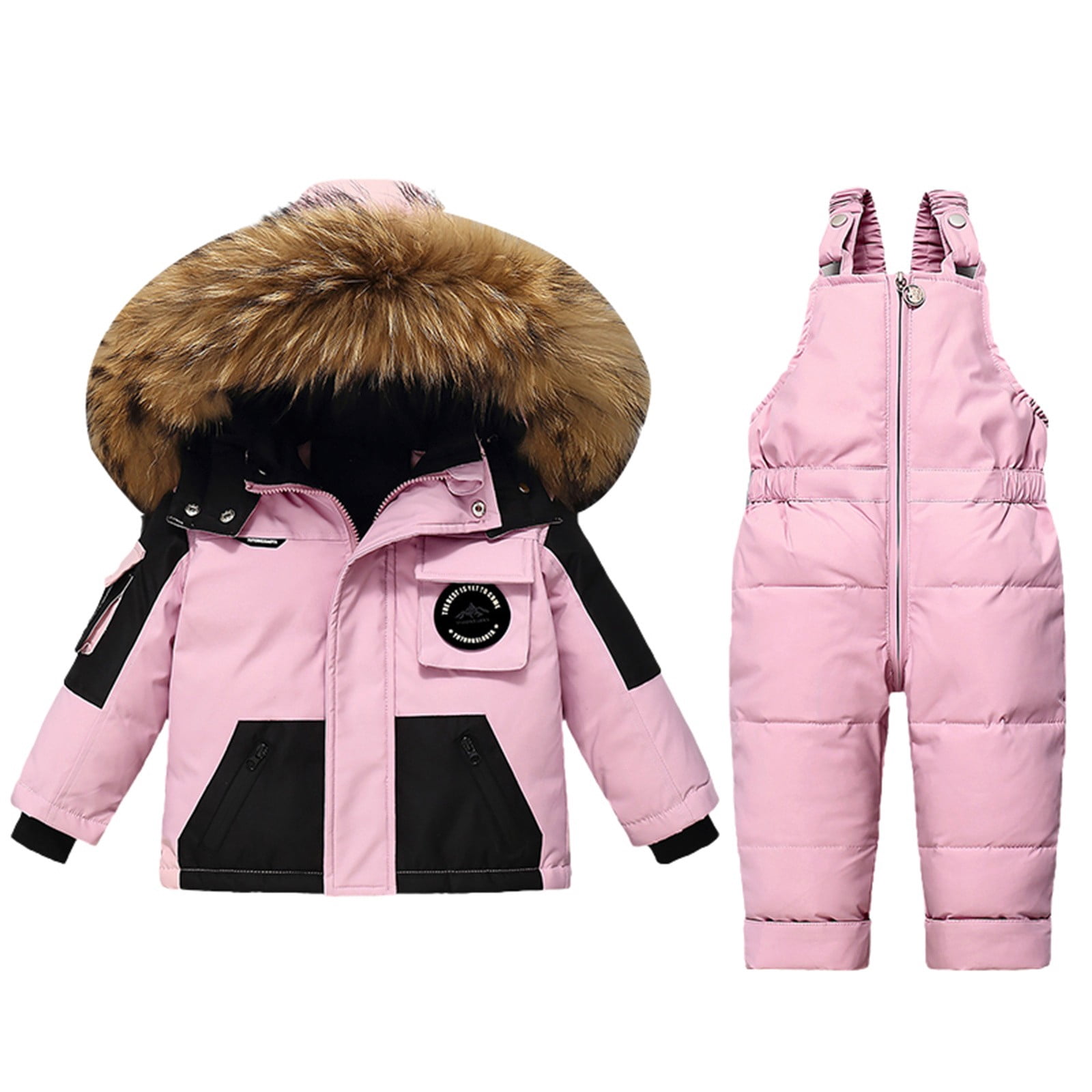 Baby Boy Snowsuit Winter Clothes Toddler Ski & Sno𝐰 Pants Waterproo𝐟 ...
