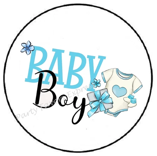 Baby Boy Stickers Party Favors Phone Decal Water Bottle Stickers Car ...