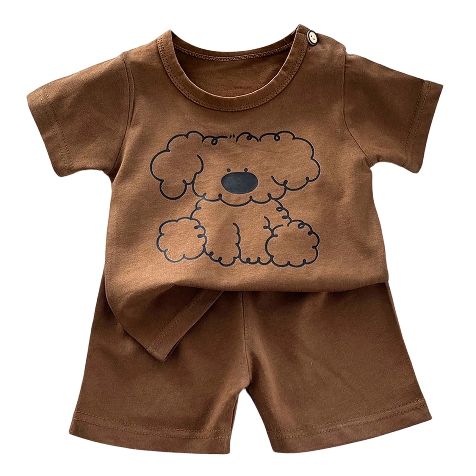 Baby Boy Summer Outfit T-shirt Short Set Toddler Boy Summer Clothes 6 ...