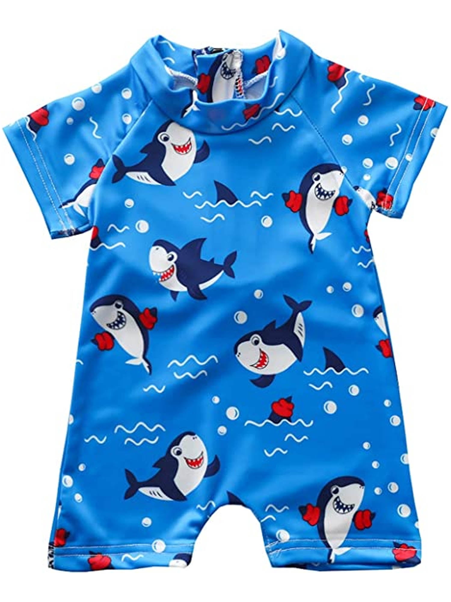 Baby Boy Swimsuit Swimming Costume Toddler Boys Shark Swimwear Rash ...
