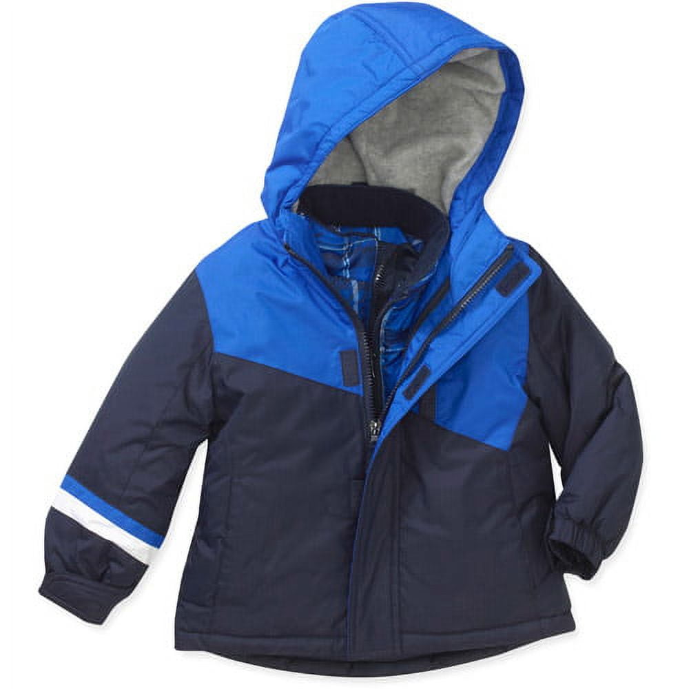 Baby Boys' 3 in 1 Jacket with Removable Inner Fleece - Walmart.com
