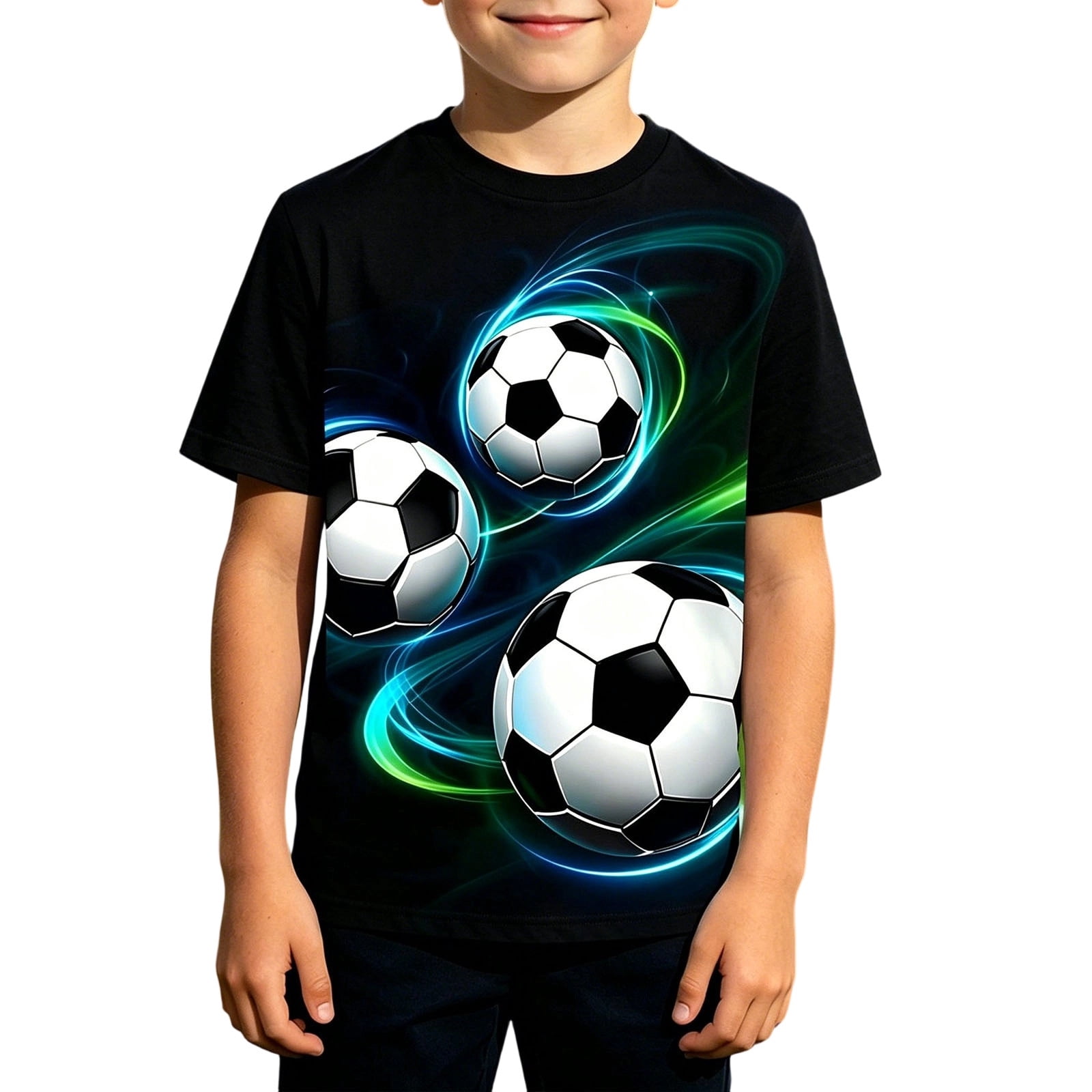 Baby Boys Birthday Gift T-Shirt Team For Kids Lightweight Football ...