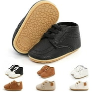 HsdsBebe Baby Boys Girls Dress Shoes Infant Casual Loafers Newborn Lace Up Leather Oxford ...