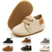 HsdsBebe Baby Boys Girls Dress Shoes Infant Casual Loafers Newborn Lace Up Leather Oxford ...