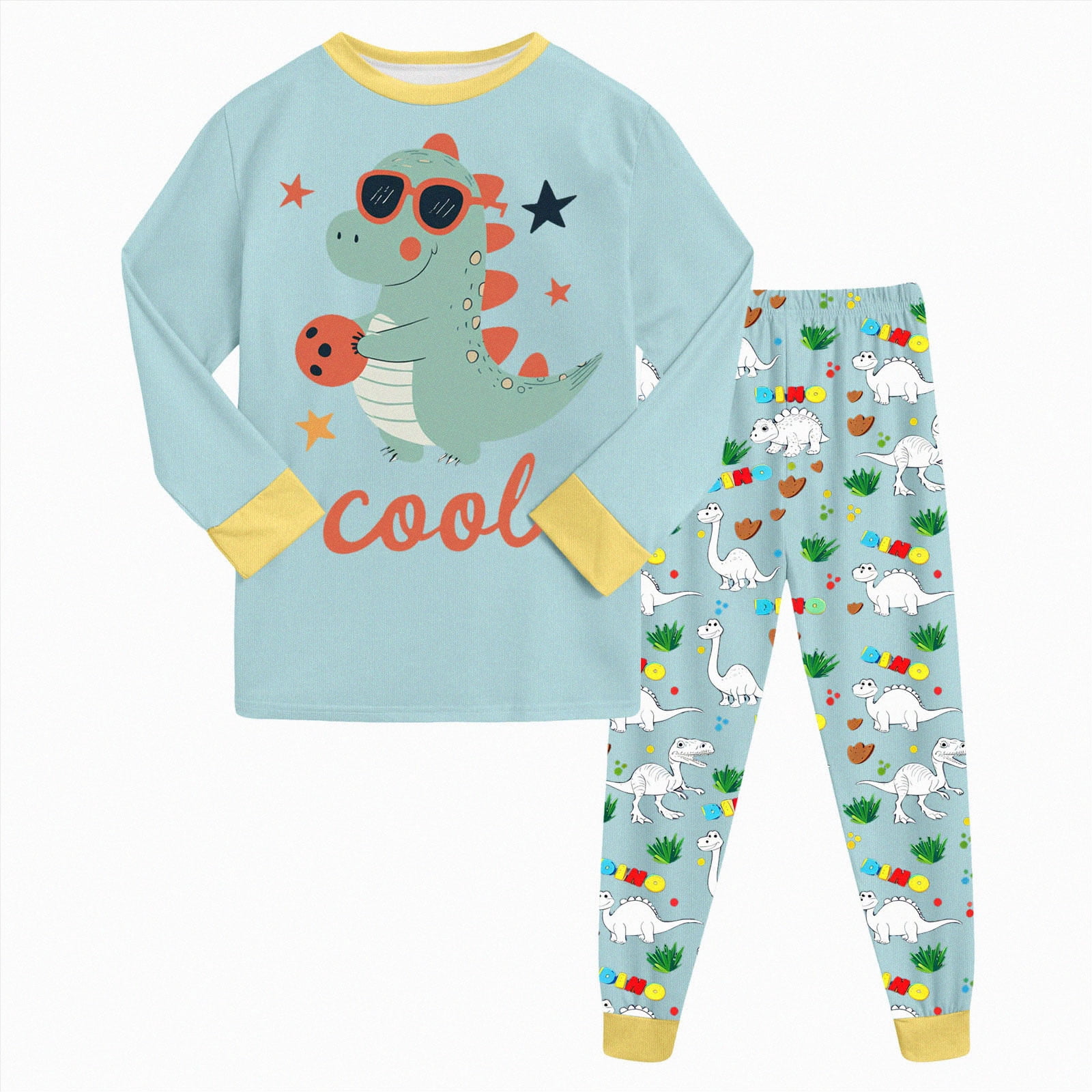 Baby Boys Girls Pajama Set Kids Cute Toddler 3 6 12 18 24 Months 2T 3T ...