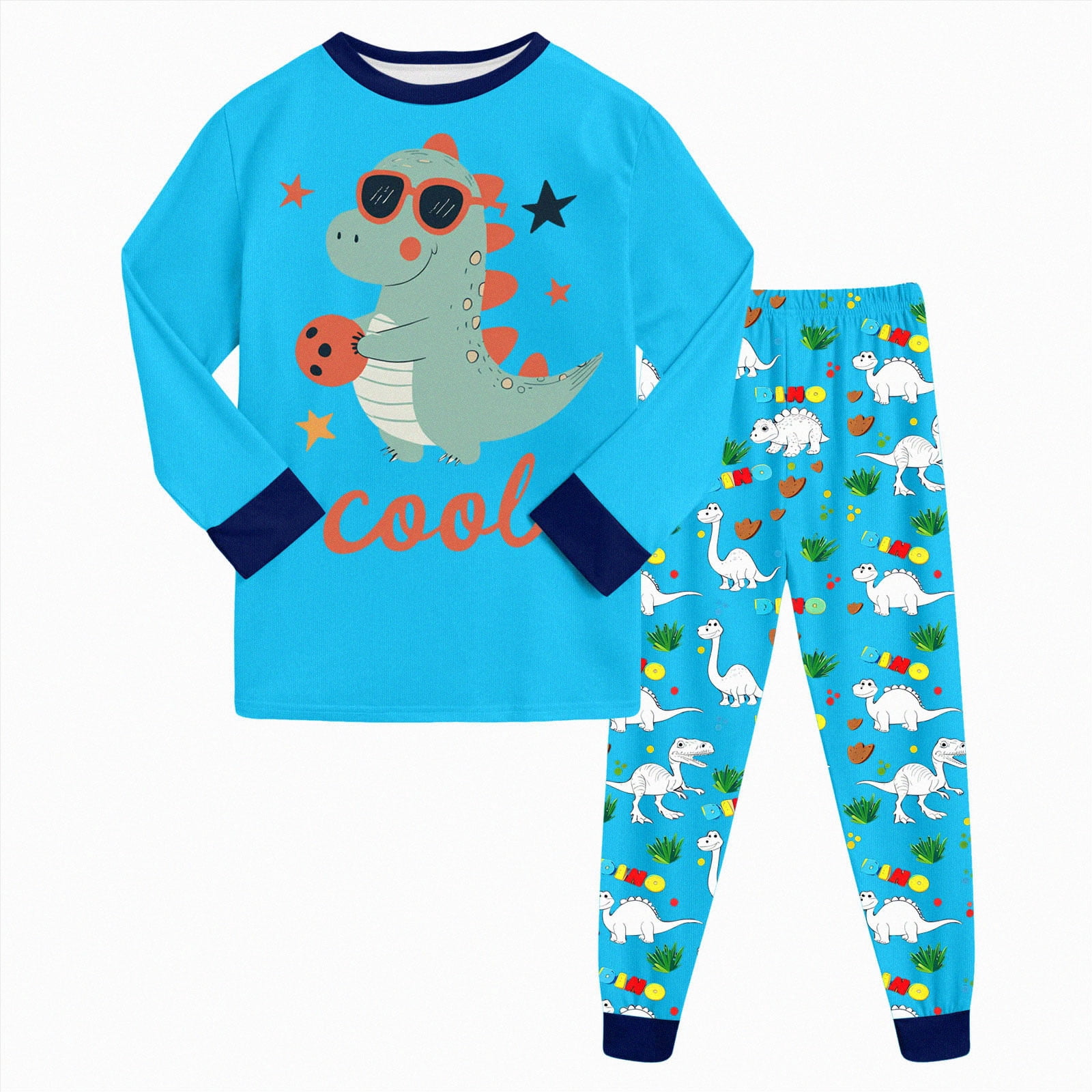 Baby Boys Girls Pajama Set Kids Cute Toddler 3 6 12 18 24 Months 2T 3T ...