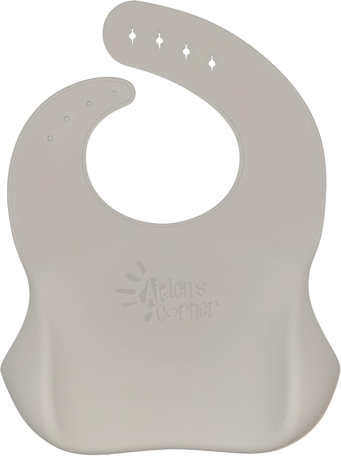 Baby Boys Girls Silicone Waterproof Catcher Bibs For Infants Toddlers ...