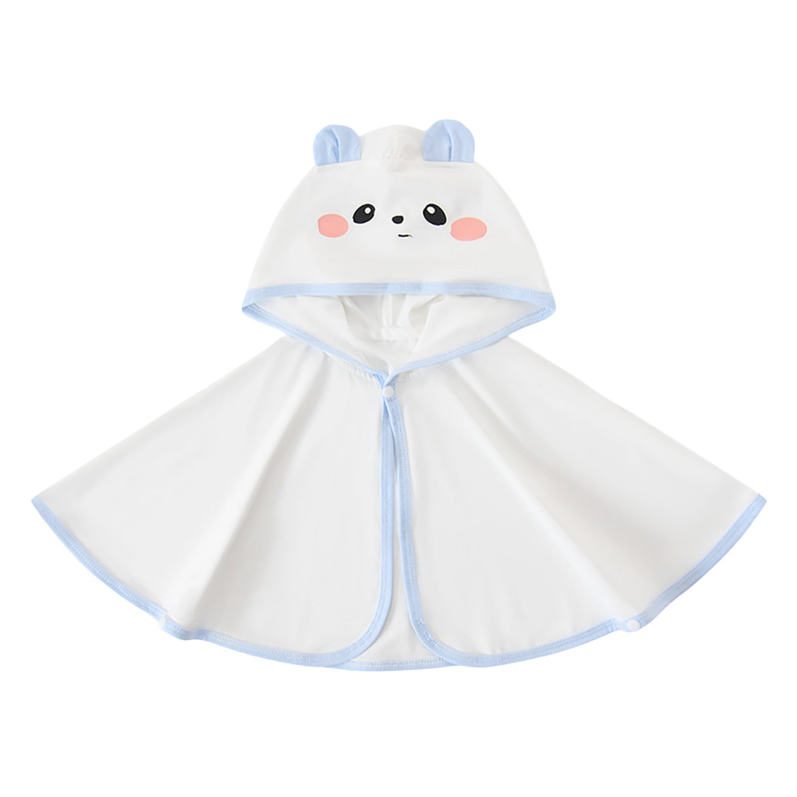 Baby Boys Girls Sun Protective Cape Full Zip UPF 50+ Hooded Clothing ...