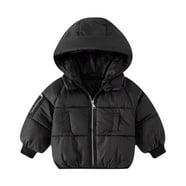Gyratedream 2-6T Toddler Kids Little Boy Girl Winter Down Coat Fleece Lined Hooded Jacket ...