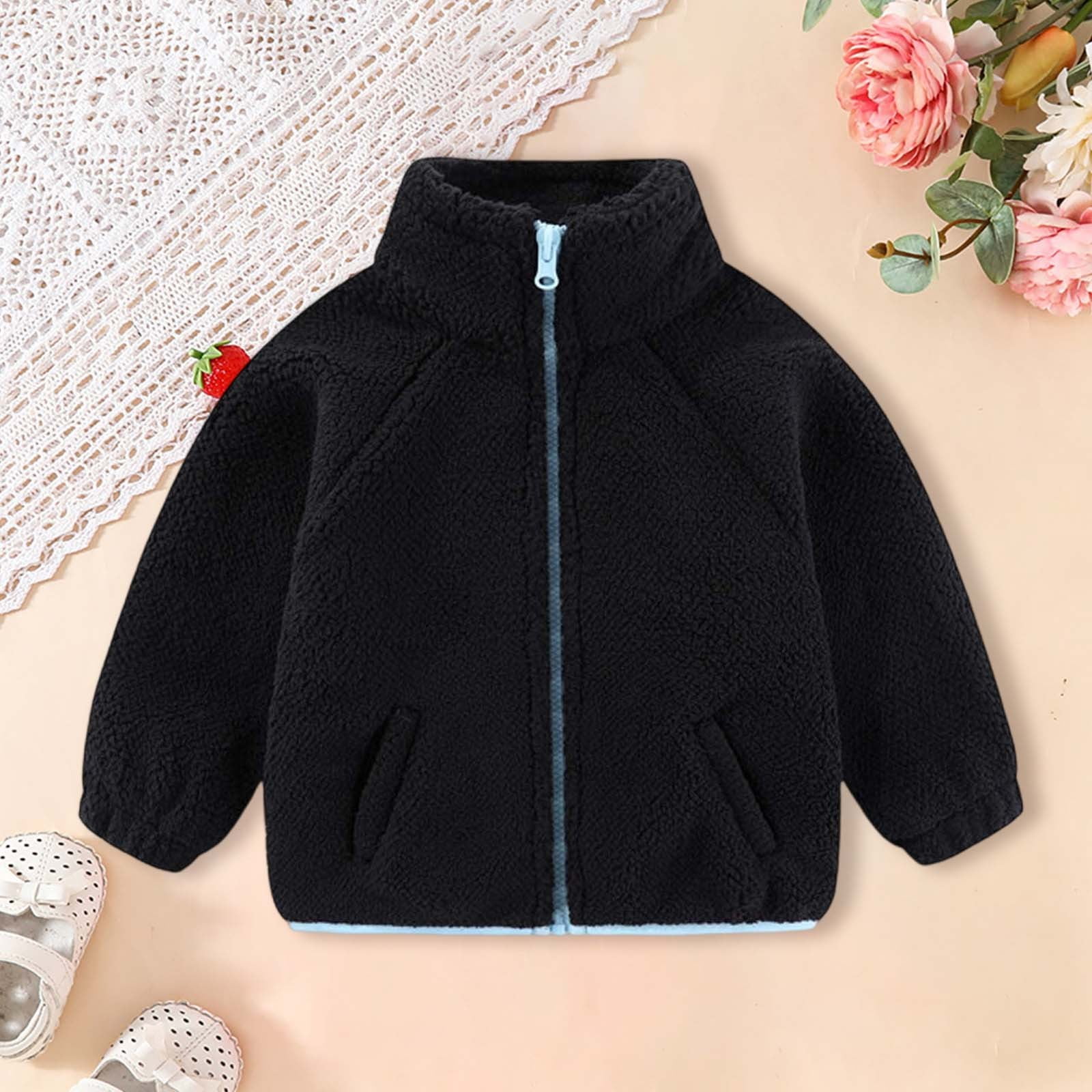Baby Boys Girls Winter Coat Fleece Jacket Cute Jackets for Baby Girls ...