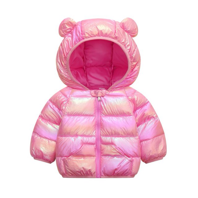 Baby Boys Girls Winter Coats Hoods Light Puffer Down Jacket Outwear, 6 Months-4T - Walmart.com