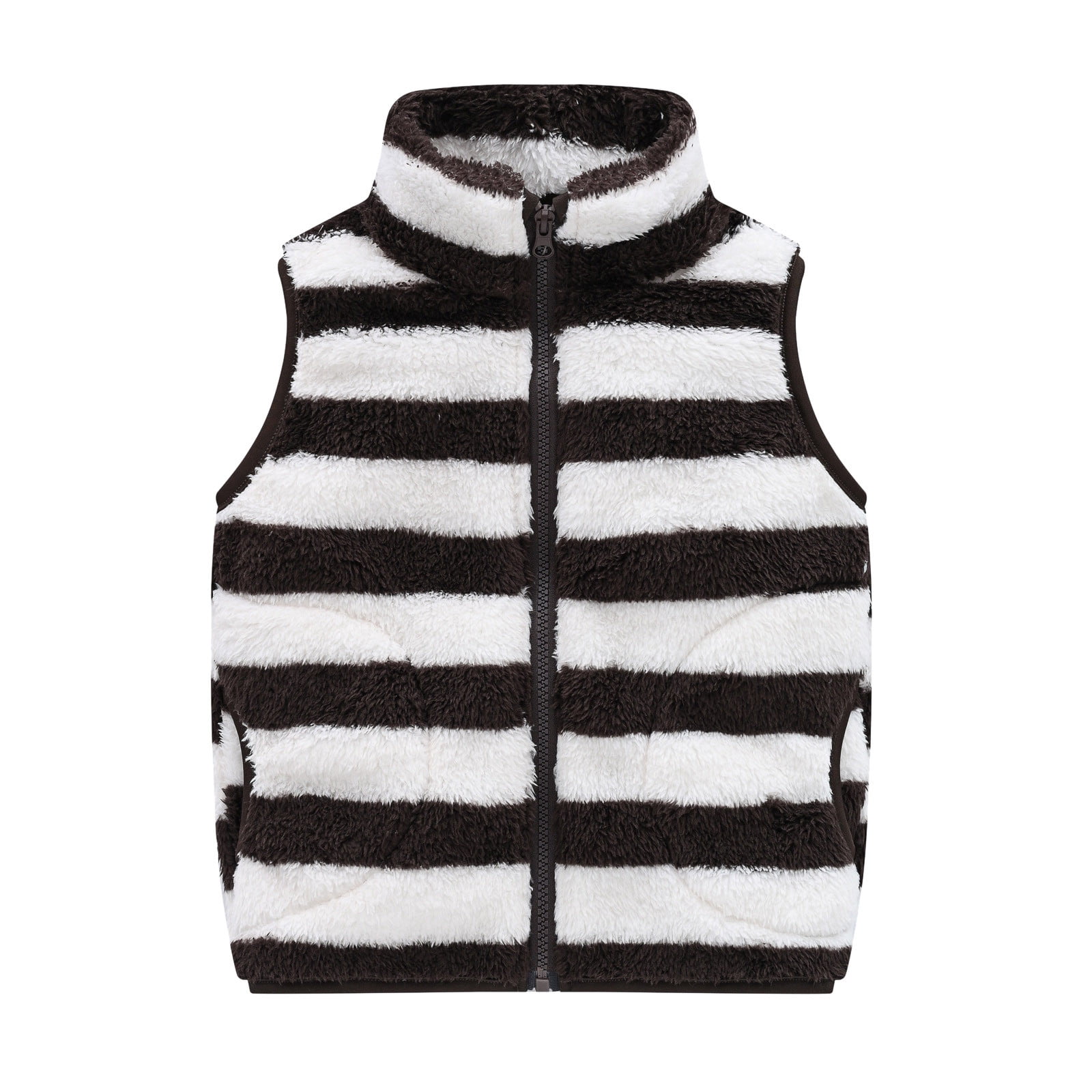 Baby Boys Girls Winter Puffer Vest Sleeveless Jacket Lining Warm Padded ...