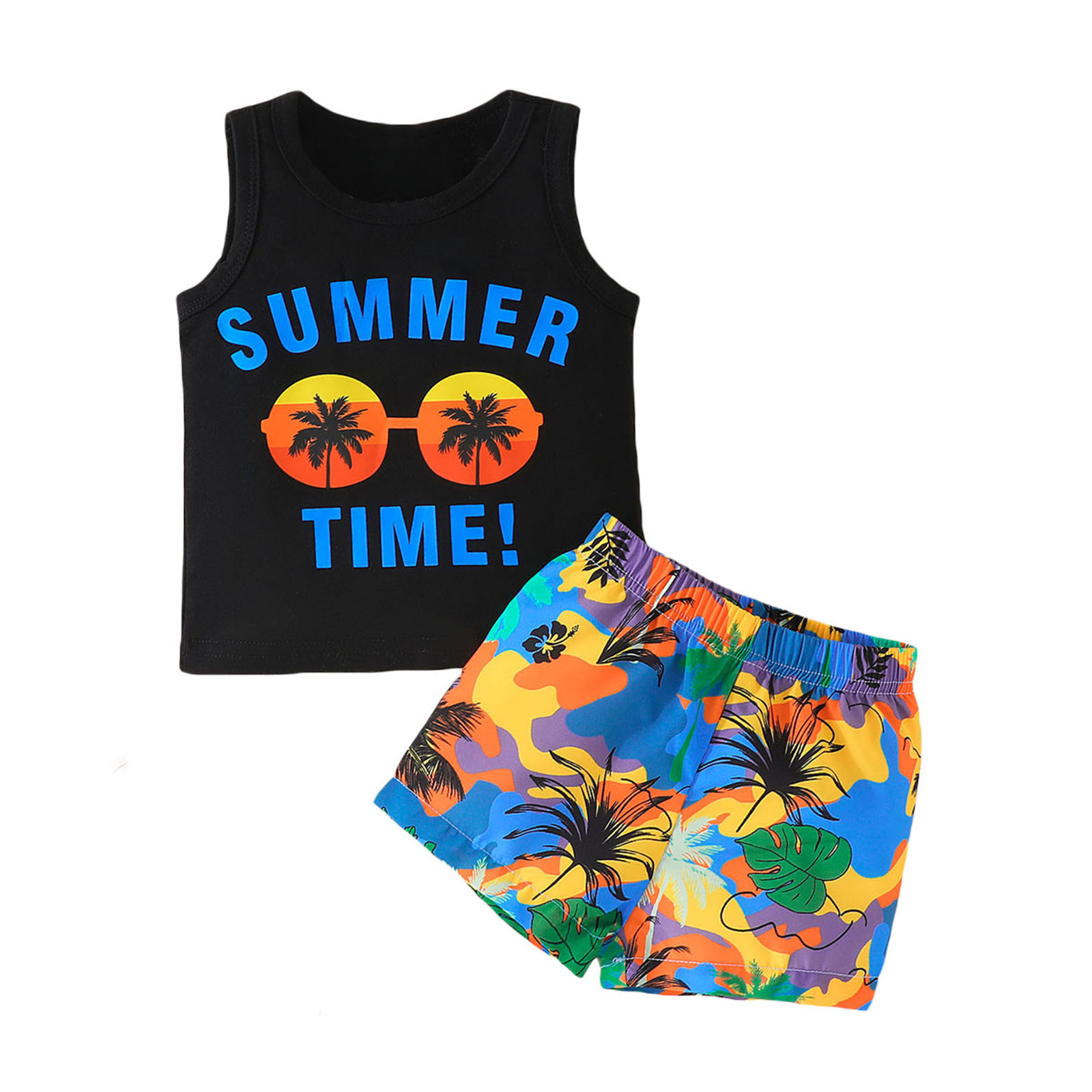 Baby Boys Shorts Set 6M 9M 12M 18M 2Y 3Y Infant Letters Print Vest 4th ...