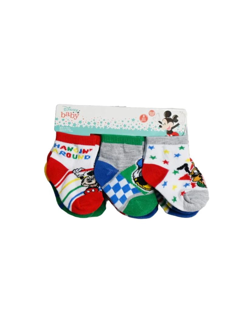Baby Boys Socks Hangin Around 6 Pairs Baby Quarter Socks in Sizes 12-18 ...