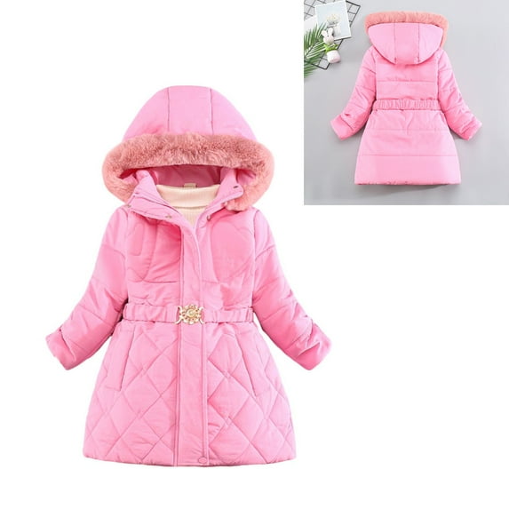 Baby Boys Winter Coat,Little Boys Girls Puffer Coat With Mid-length Hoods Zipper Windproof ...
