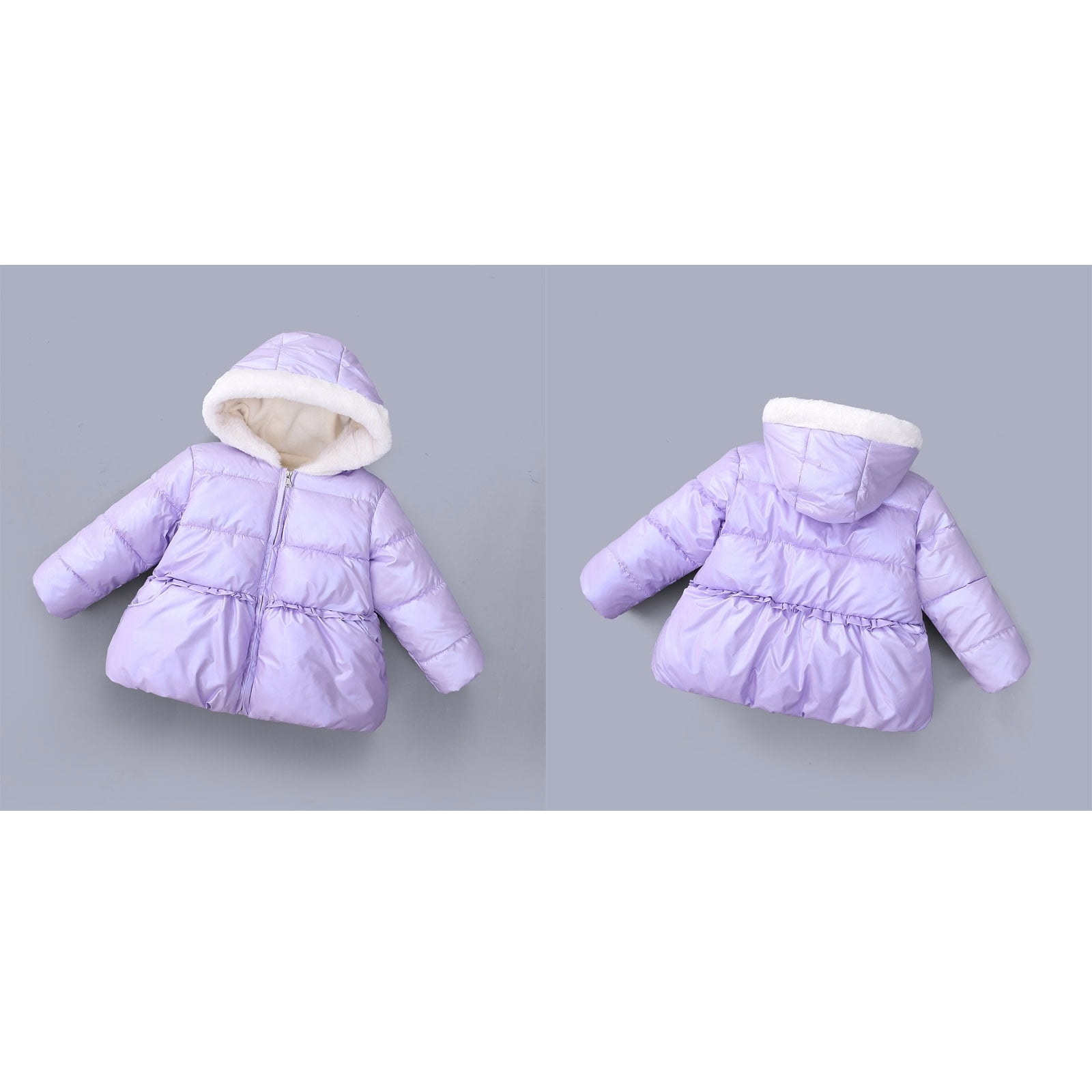 Baby Boys Winter Coat,Toddler Puffer Coat Mid-length Hooded Jacket Zipper Up Down Coats For ...
