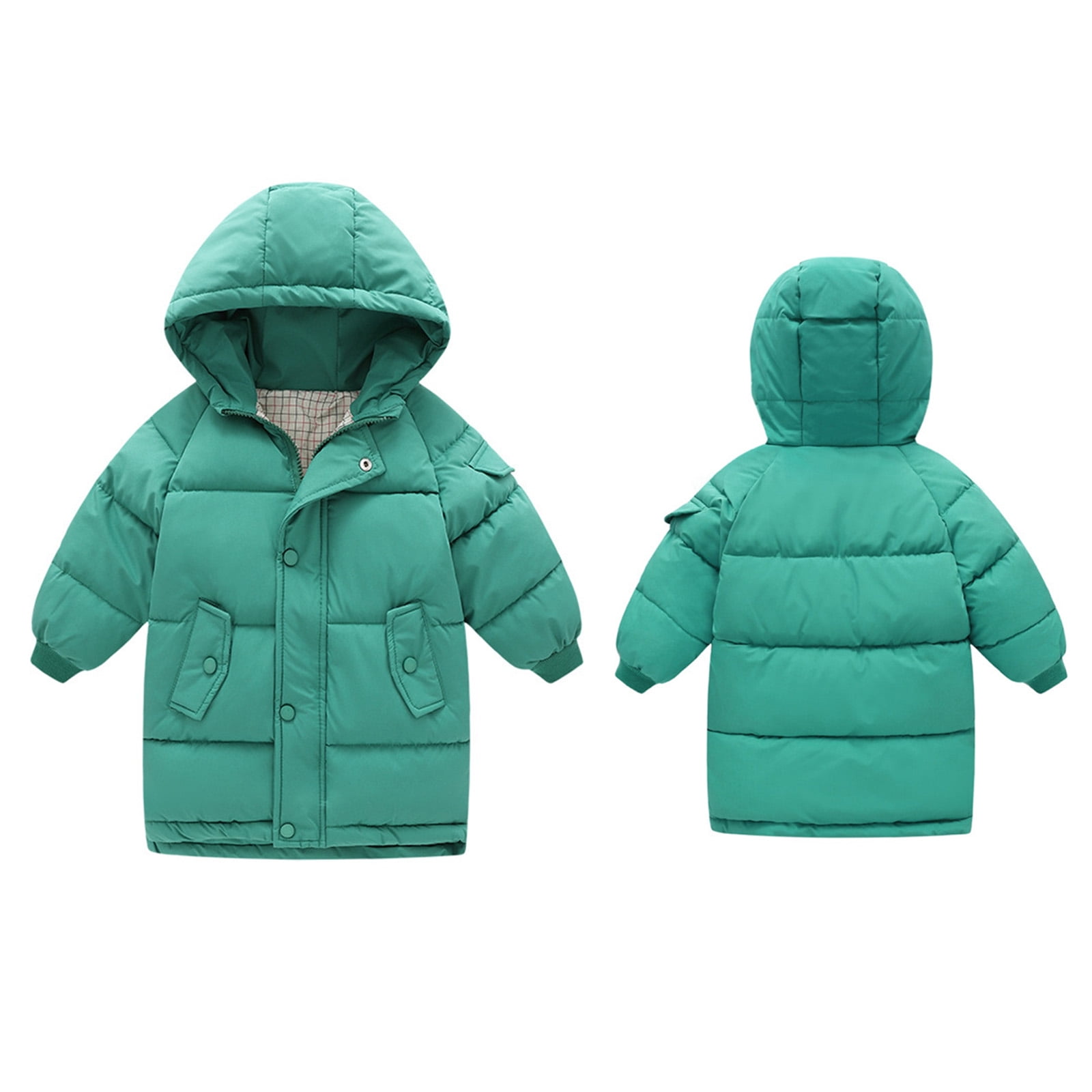 Baby Boys Winter Coat,Toddler Puffer Coat With Mid-length Hoods Long Sleeve Light Winter Coats ...