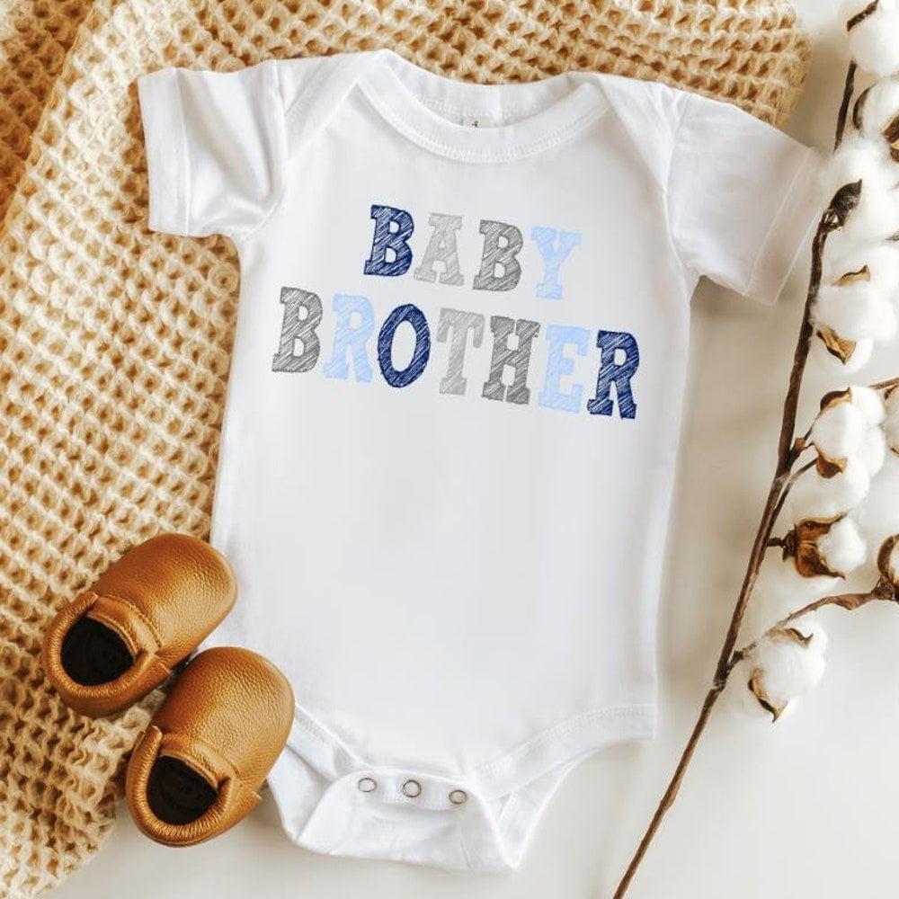 Baby Brother Baby Outfit, Birth Announcement Bodysuit, Siblings Shirts ...