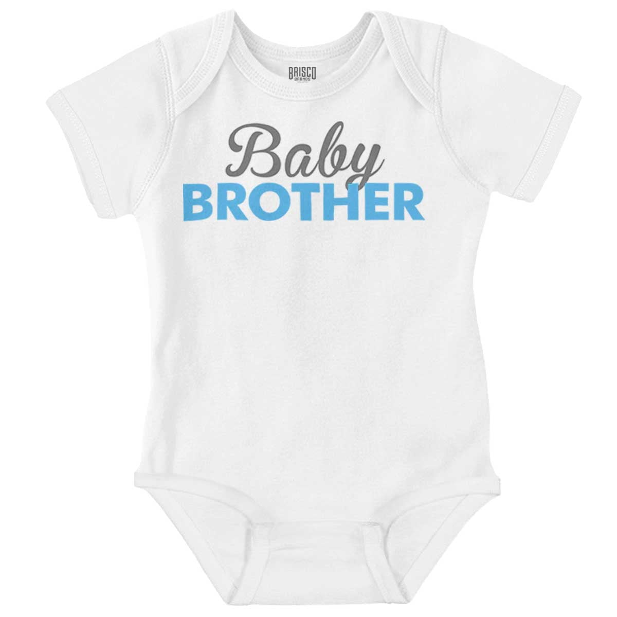 Baby Brother Cute Little Youngest Bro Bodysuit Jumper Boys Infant Baby ...