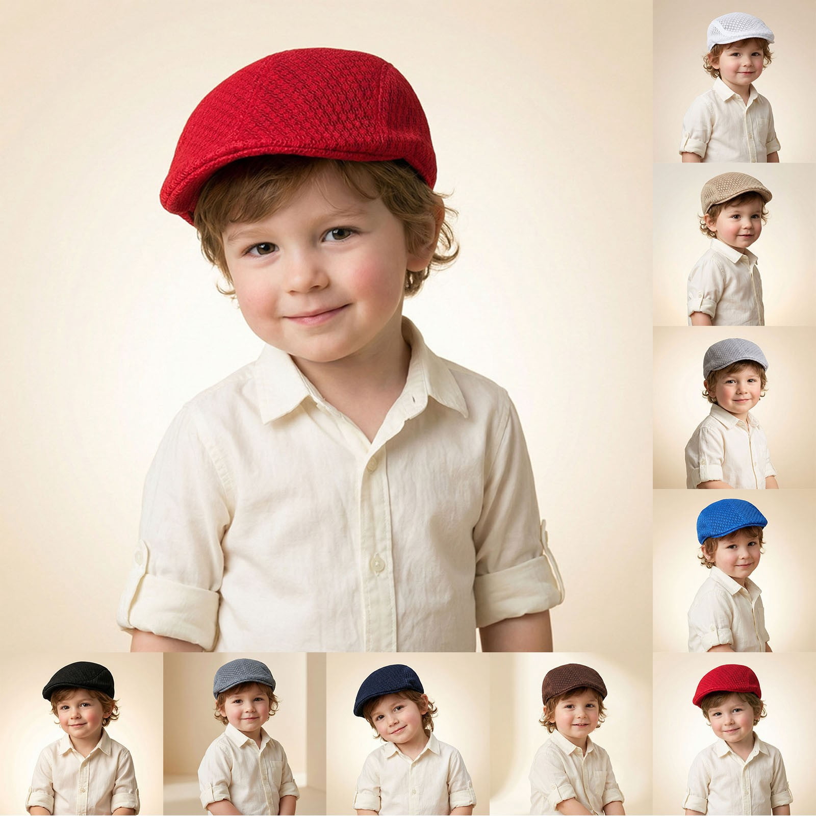 Baby Bucket Hat Adjustable Comfortable Classic Wide Brim Hats Cute ...