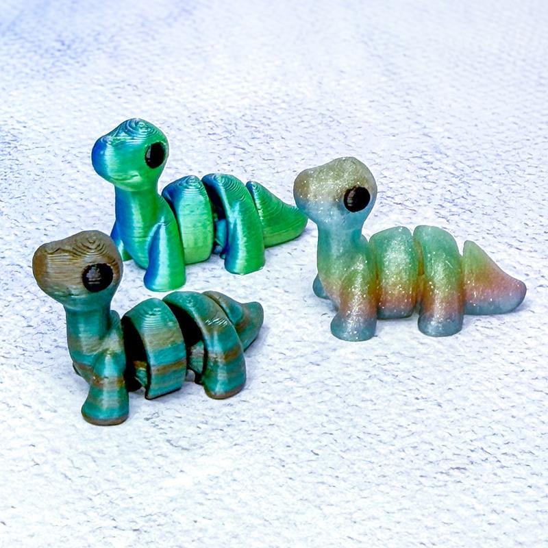 Baby Buddies - Dinos- 3d printed Miniature articulated creature ...