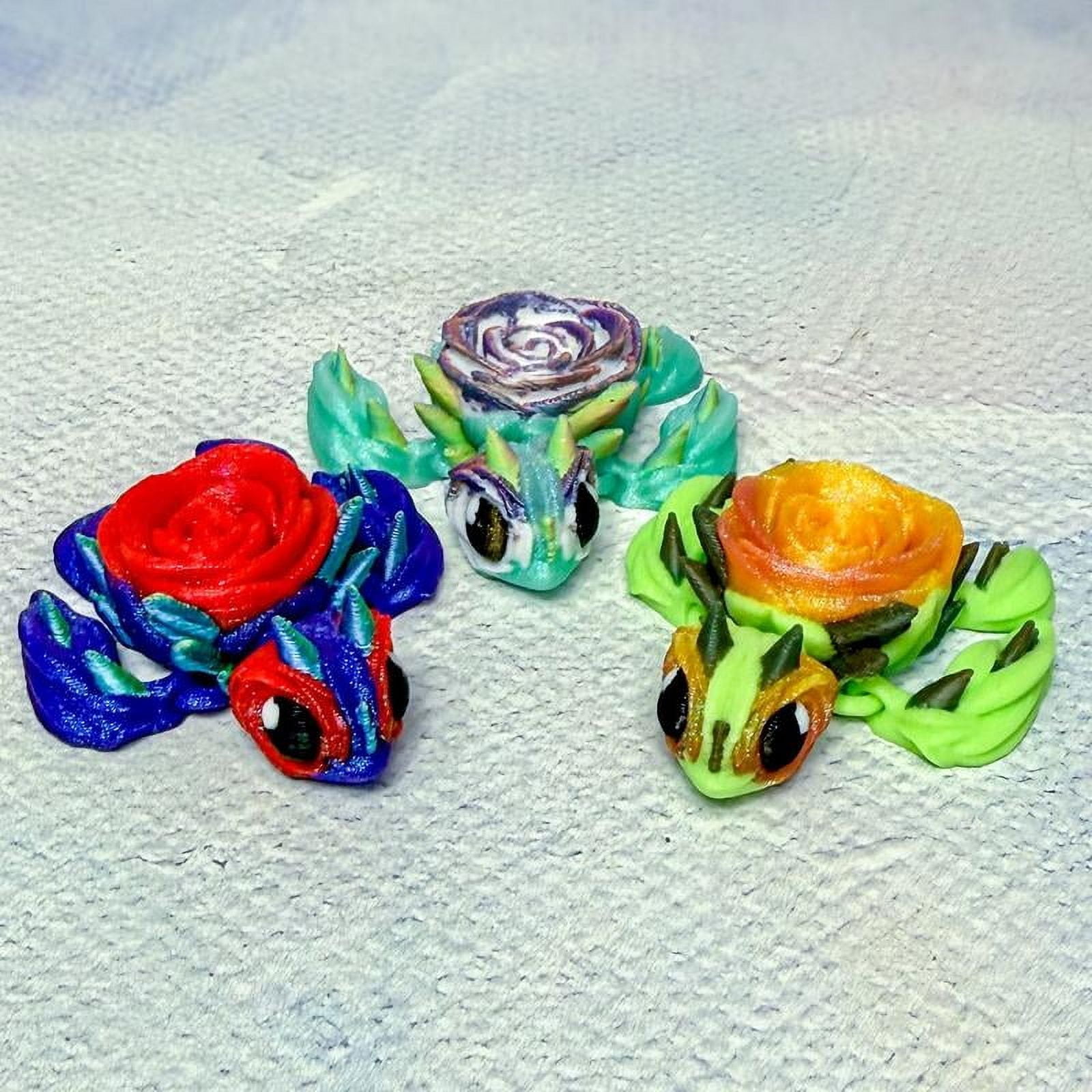 Baby Buddies - Turtles - 3d printed Miniature articulated creature ...