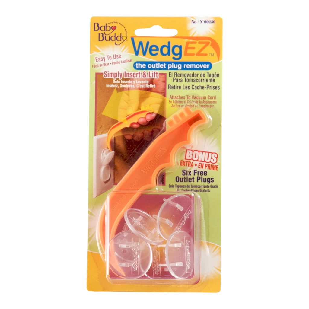 Baby Buddy Infant WedgEZ Outlet Plug Remover - Save Fingernails, Easy ...
