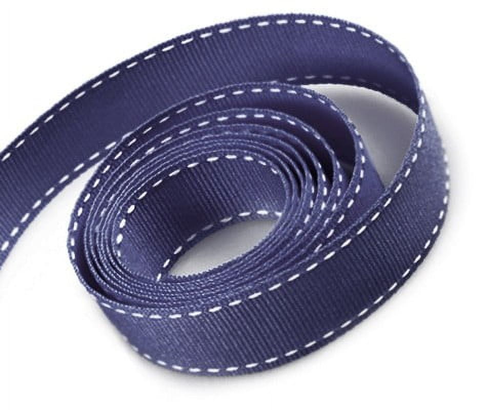 Baby Buddy Polypropylene Grosgrain Ribbon, 0.375in x 100 Yards, Navy ...